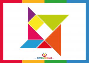 Children´s picture: Tangram star – CARA BIN BON BAND