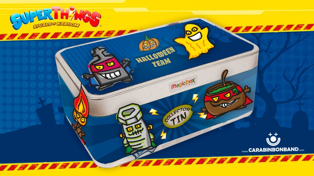 SUPERTHINGS SUPERSPECIALS TIN GOLD SERIE 1 – CARA BIN BON BAND