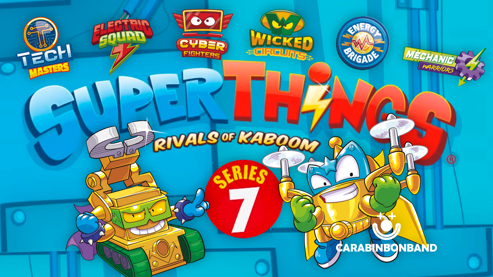 SUPERTHINGS SERIE 7 POWER MACHINES – TODOS LOS PERSONAJES – CARA BIN ...