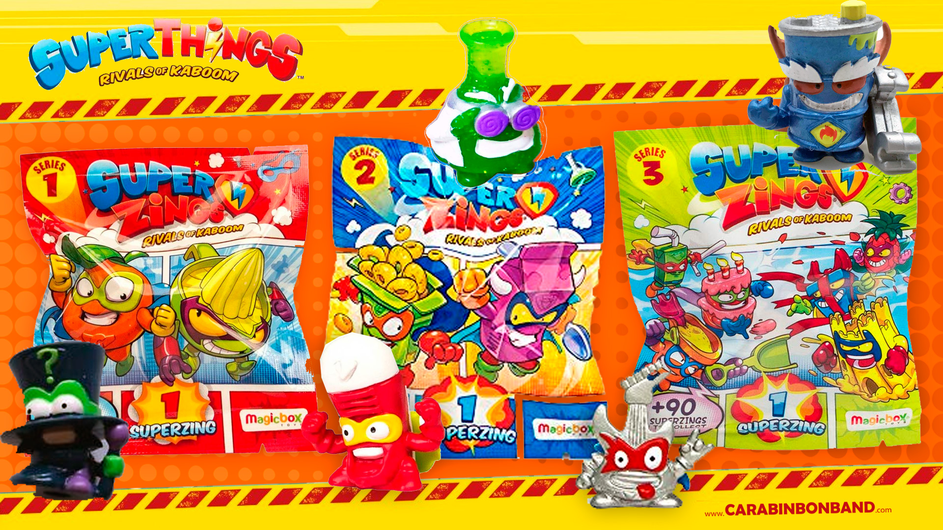 SUPERTHINGS SERIES 7 – VEHICLES, ROBOTS AND SUPERZINGS SPINNERS – CARA ...