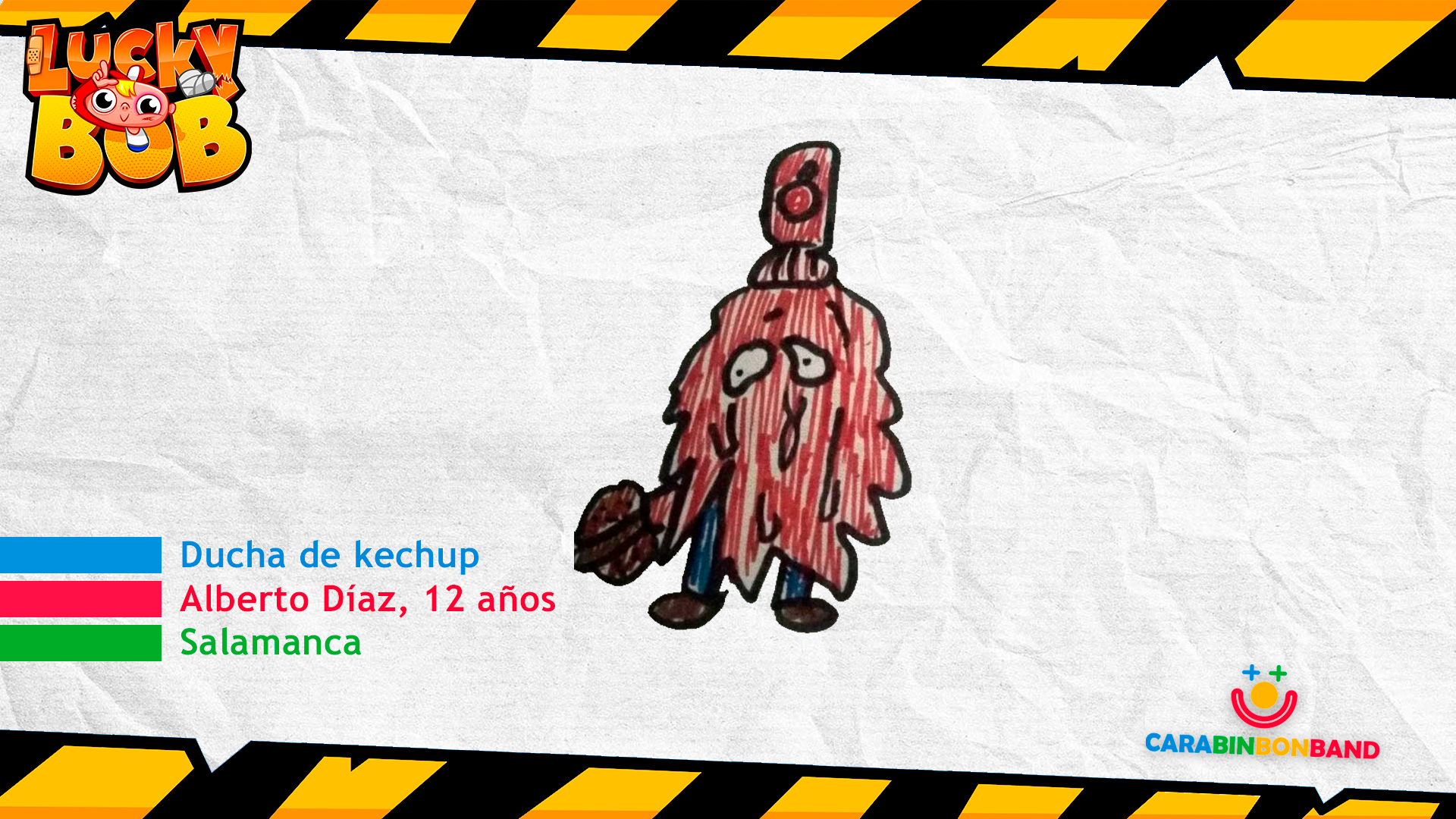 LUCKY BOB SERIES 2 DIBUJOS INVENTADOS POR LOS NIÑOS – CARA BIN BON BAND