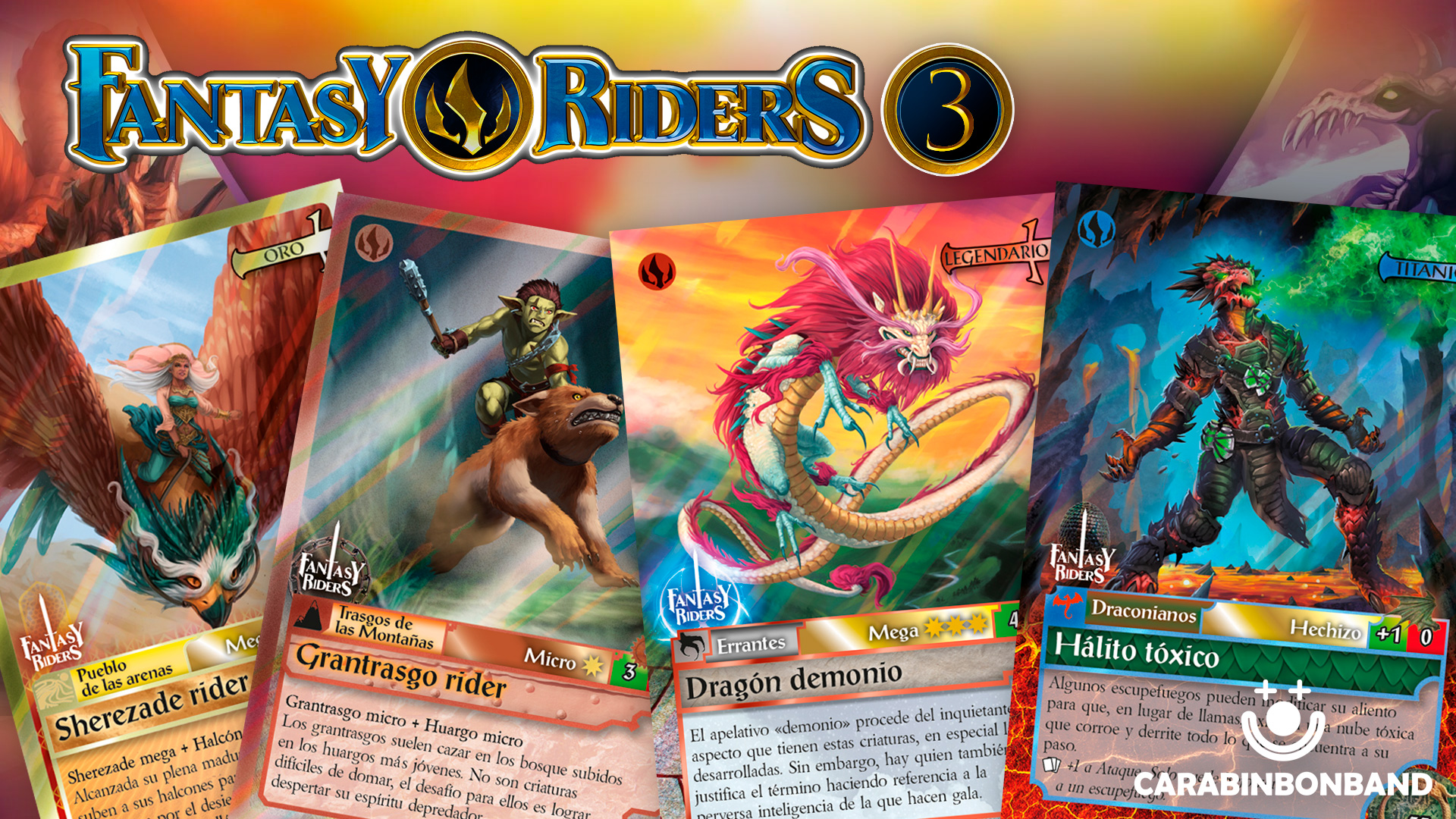 FANTASY RIDERS 3 – UNBOXING LAUNCH PACK: ALBUM, CARDS AND GAME – CARA ...