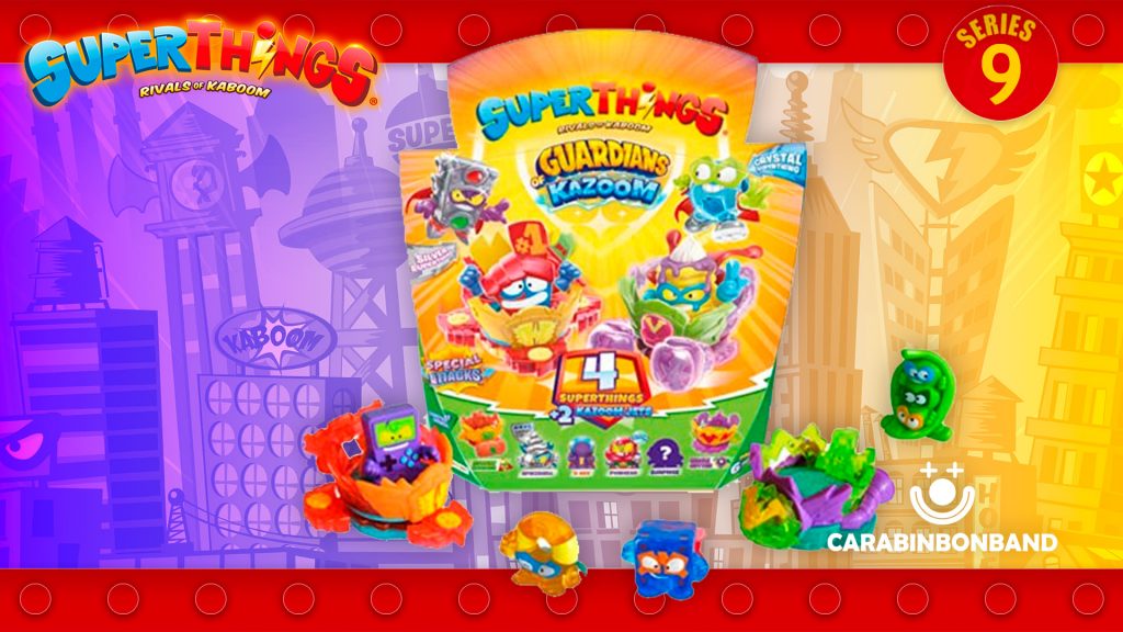 SUPERTHINGS SERIE 10 Rescue Force – primeros personajes, comic guía y ...