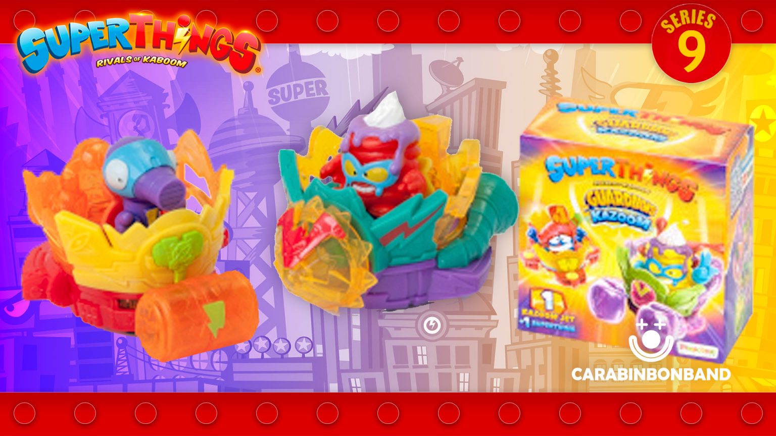 SUPERTHINGS 8 – UNBOXING CAJA COMPLETA DE SLIDERS – SUPERZINGS KAZOOM ...