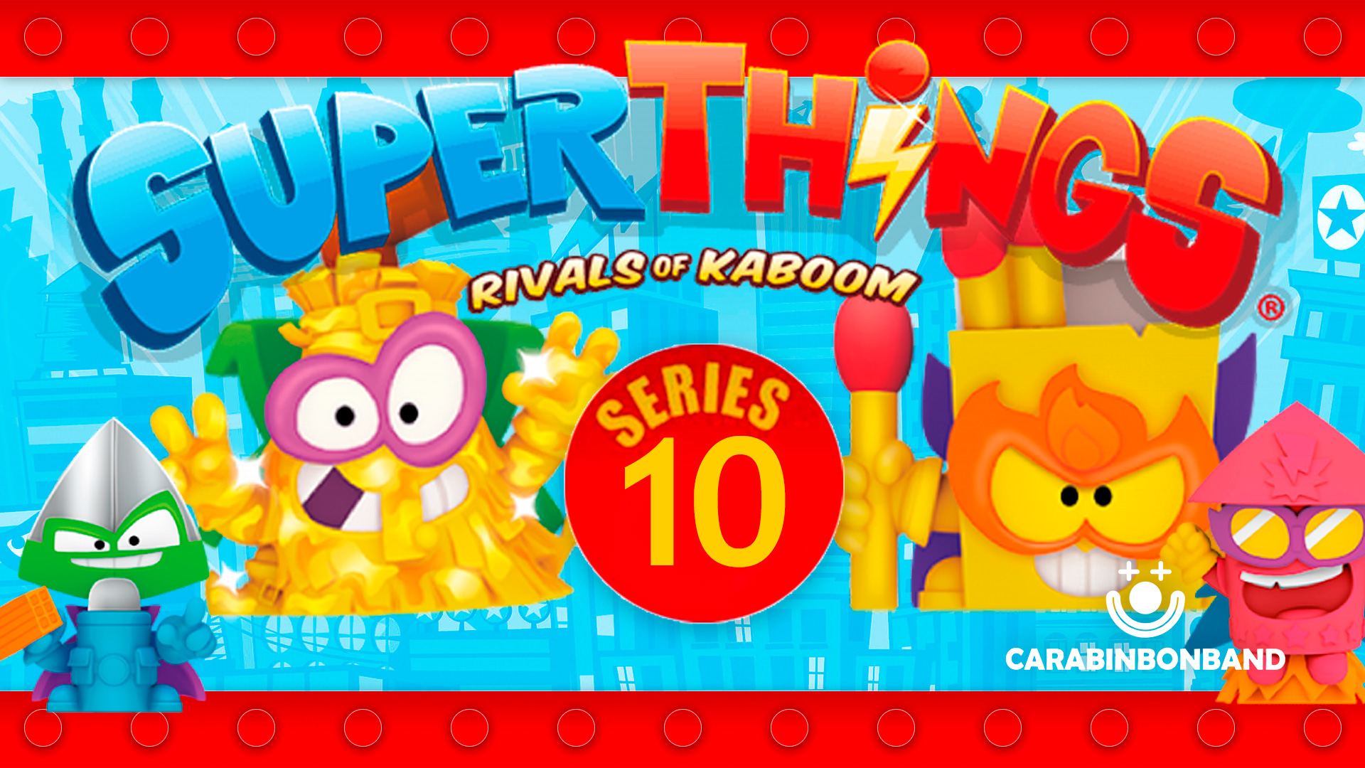 SUPERTHINGS EVOLUTION SERIES 13 – COMPLETE COLLECTION – CARA BIN BON BAND