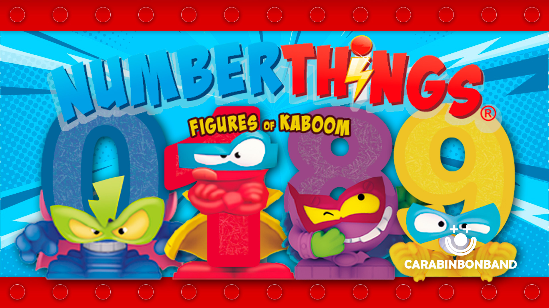 NUMBERTHINGS, invented SUPERTHINGS inspired by numbers – CARA BIN BON BAND