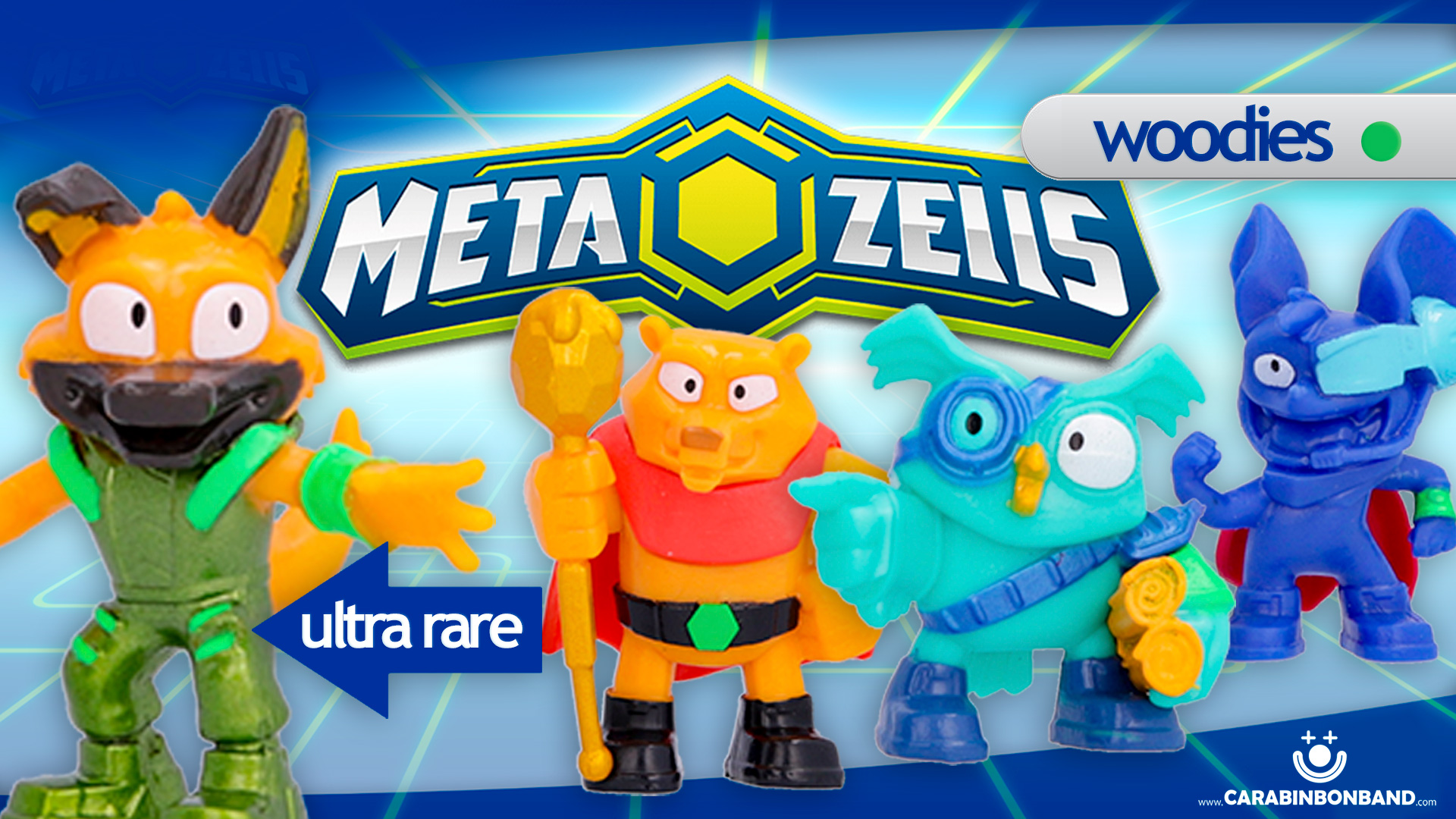 METAZELLS Series 1 – double packs unboxing – CARA BIN BON BAND