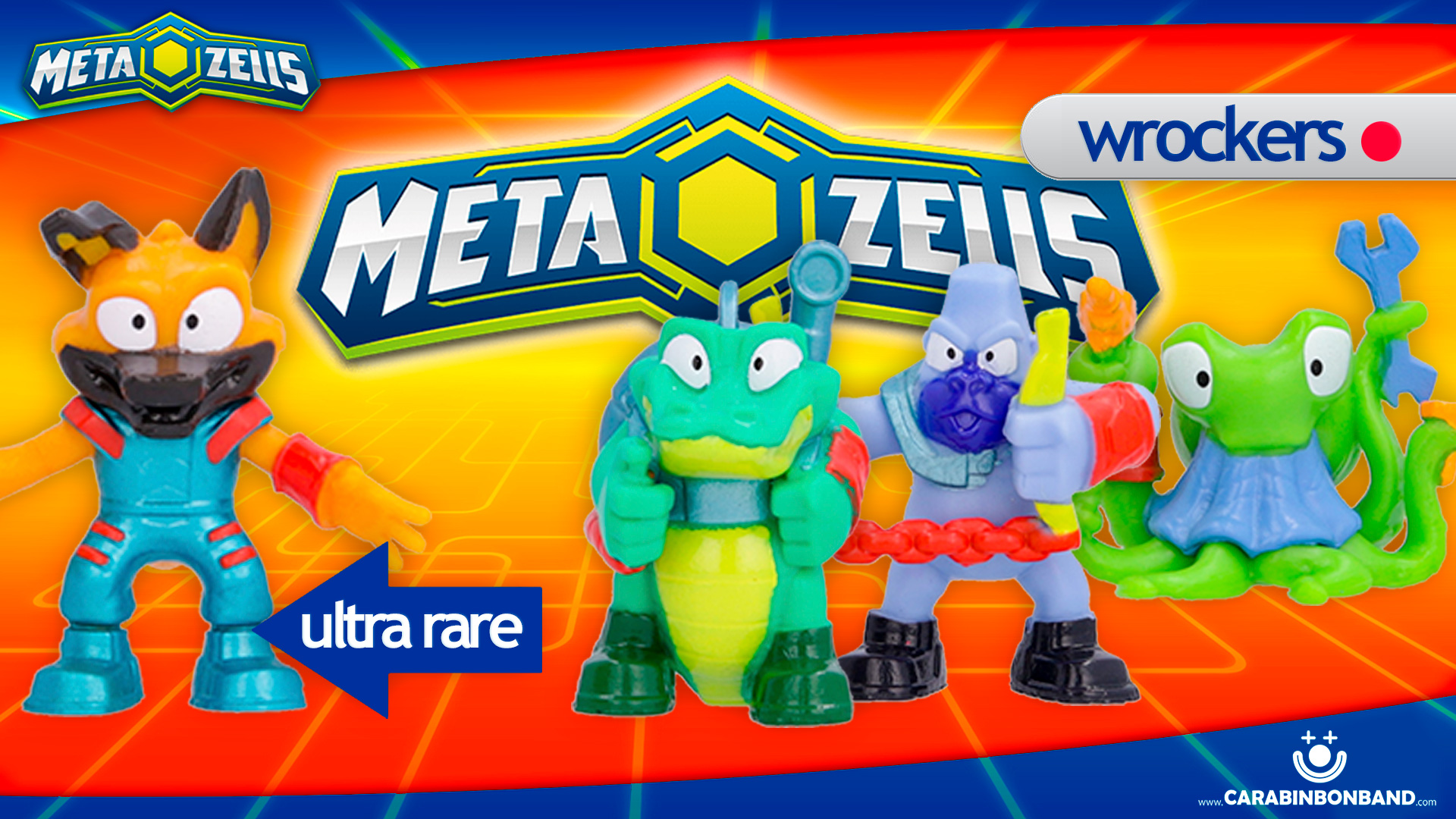 METAZELLS Series 1 – unboxing of individual packs – CARA BIN BON BAND