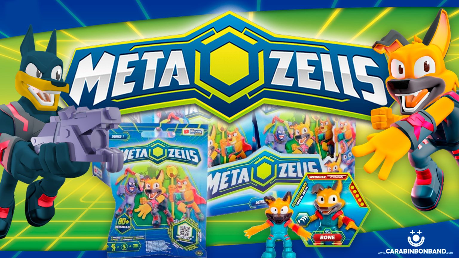 METAZELLS Series 1 – double packs unboxing – CARA BIN BON BAND