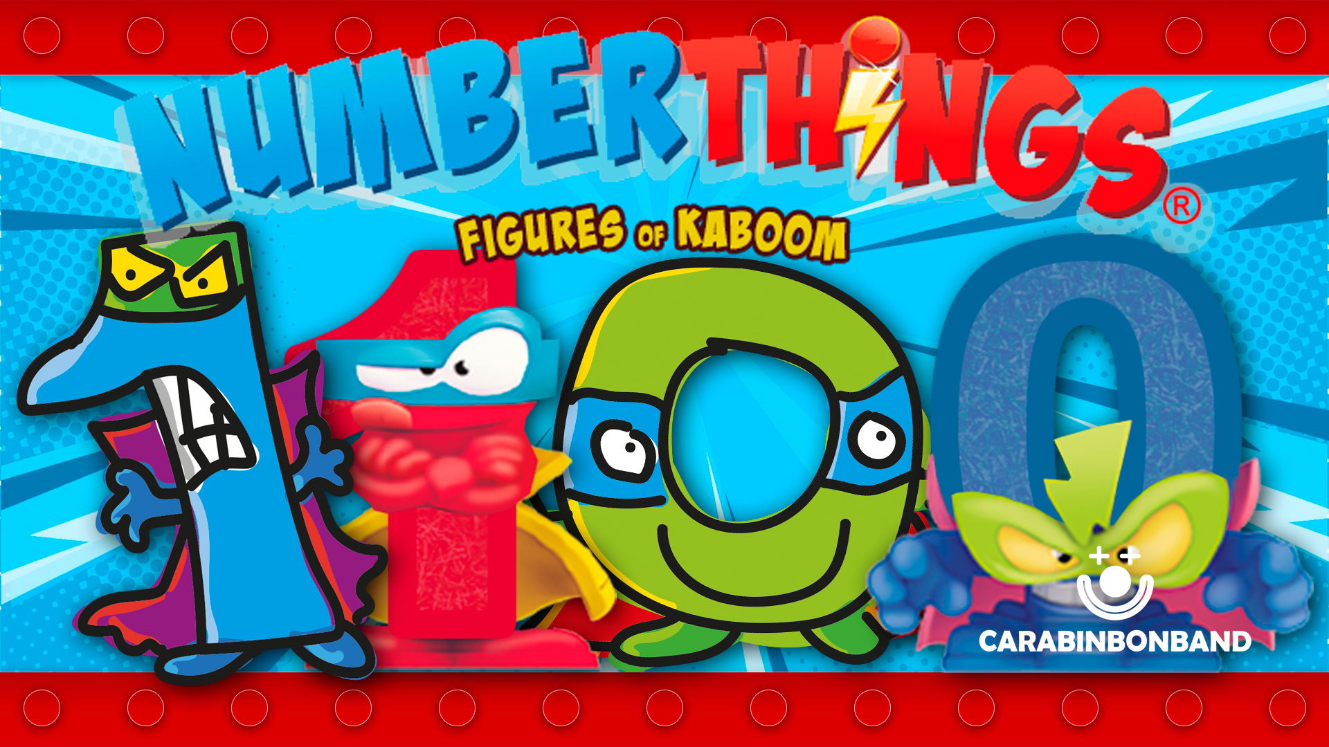 NUMBERTHINGS, invented SUPERTHINGS inspired by numbers – CARA BIN BON BAND