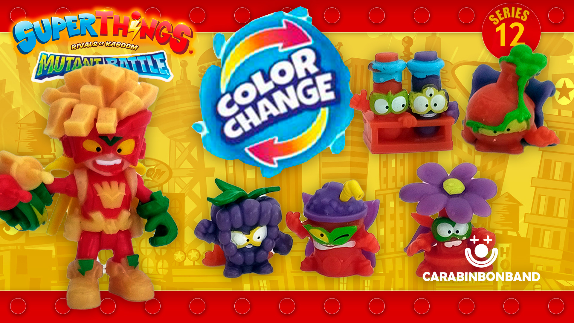 Superthings series 12 – figures that change color in hot water – CARA ...