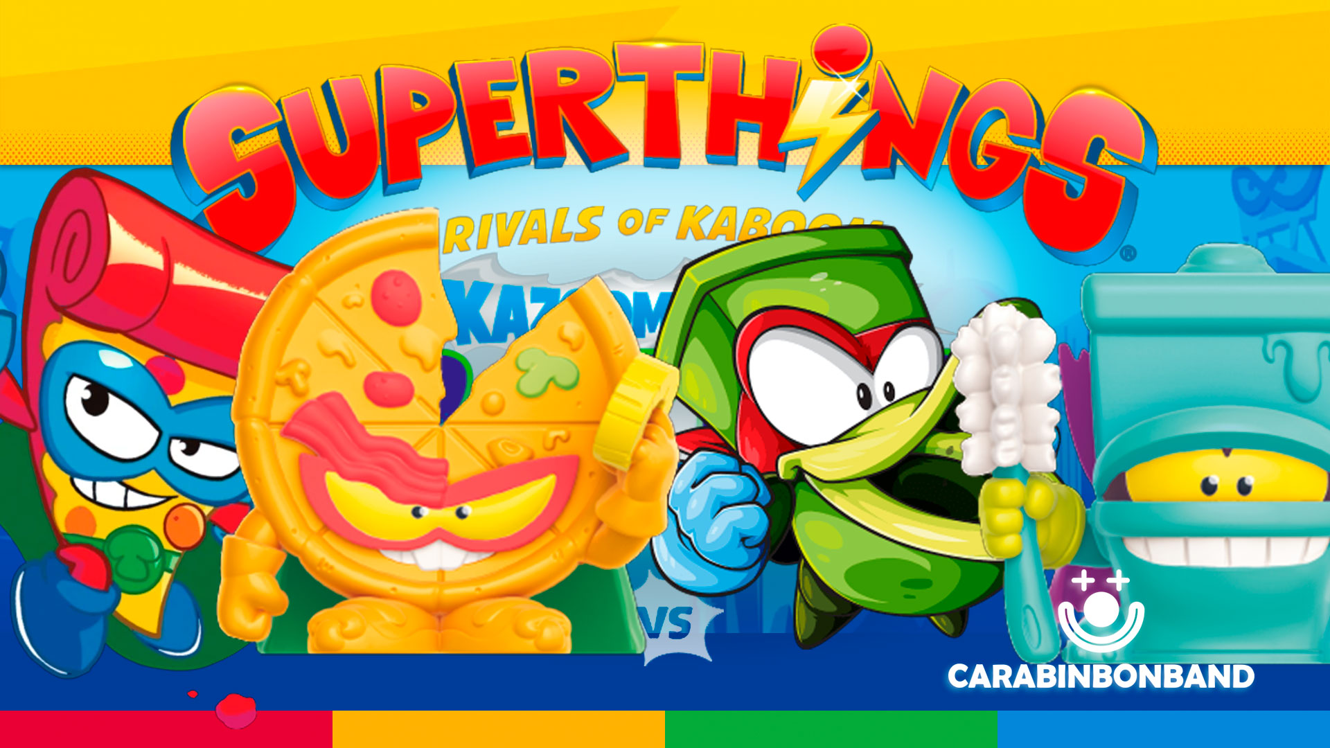 Superthings 14 Vs Series anteriores. Parte 1 – CARA BIN BON BAND